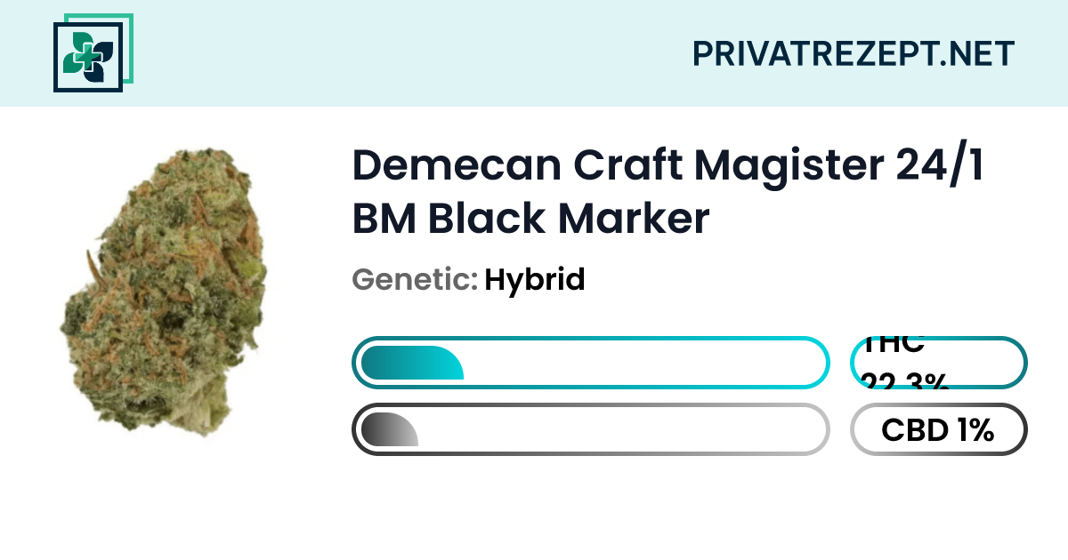 Demecan Craft Magister 24/1 BM Black Marker